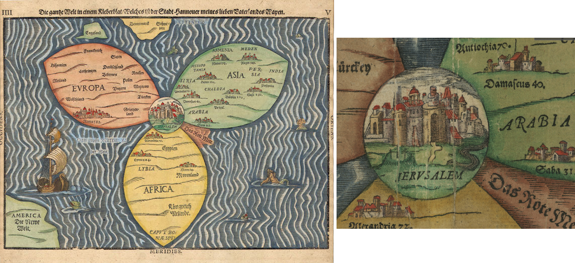 The Bünting Clover Leaf Map, Then and Now – International Communitarian ...